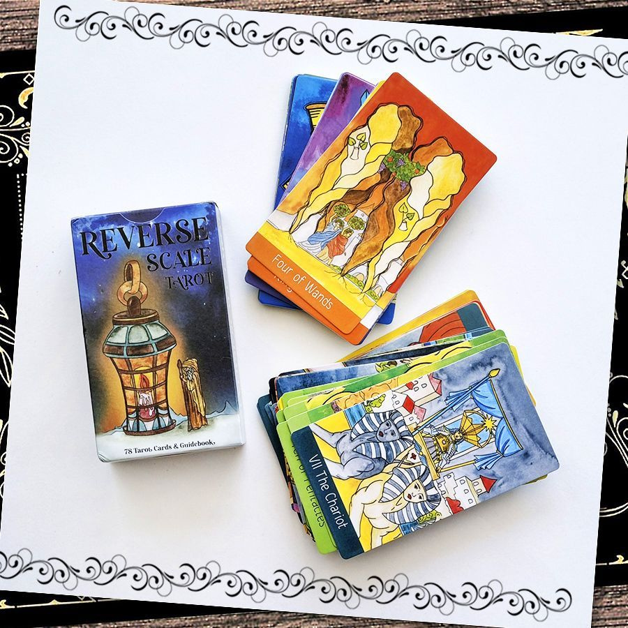 Карты Таро Обратного Масштаба - Reverse Scale 12*7см - купить с ...