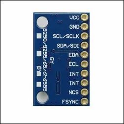 Модуль сенсорный 6-осевой GY-6500 (MPU-6500) - купить с доставкой по ...