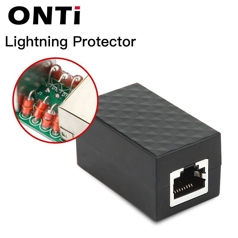 Разъем Onti Rj45 Cat7 6 5e Ethernet адаптер 8p8c Удлинитель сетевого