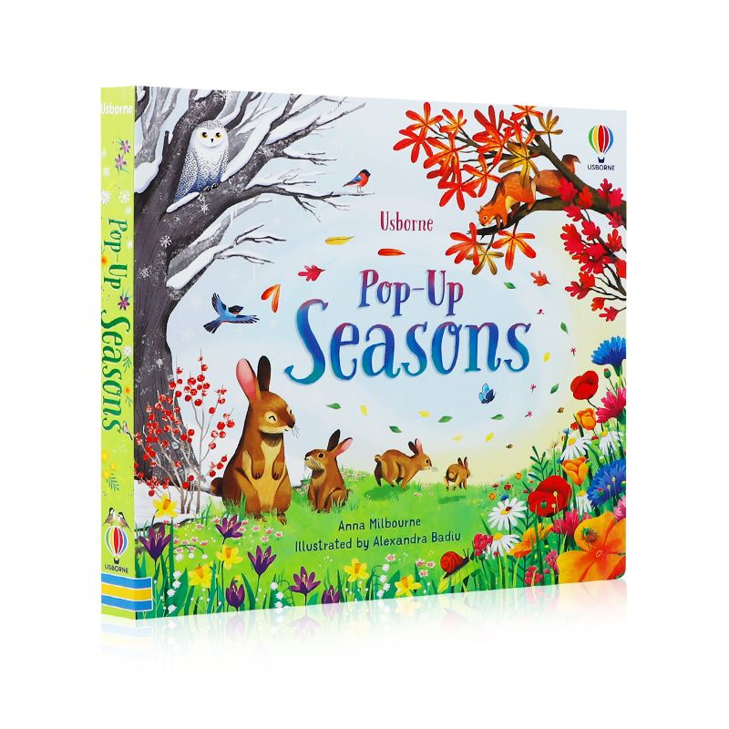 Usborne Pop-up Seasons Children's Fun 3D Visual Stereoscopic Book ...