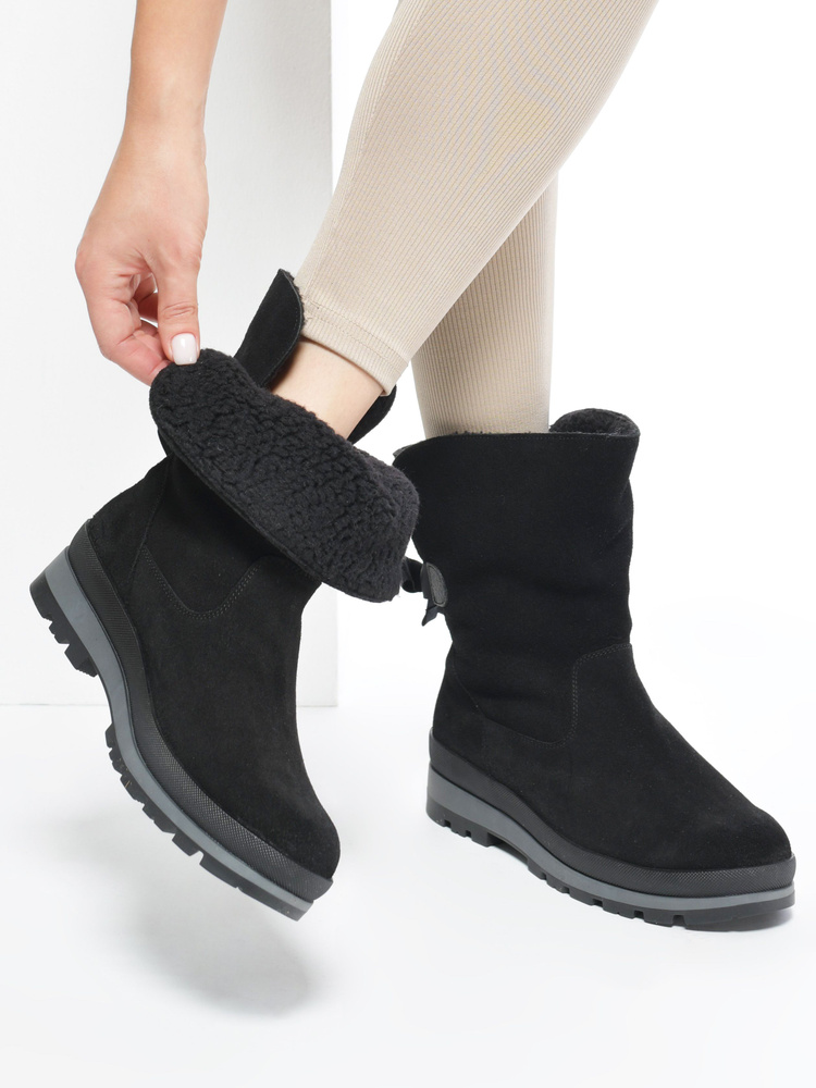 Сапоги Женский BELWEST полусапоги, размер 36 черный Зима G Беларусь купить c доставкой на OZON ...