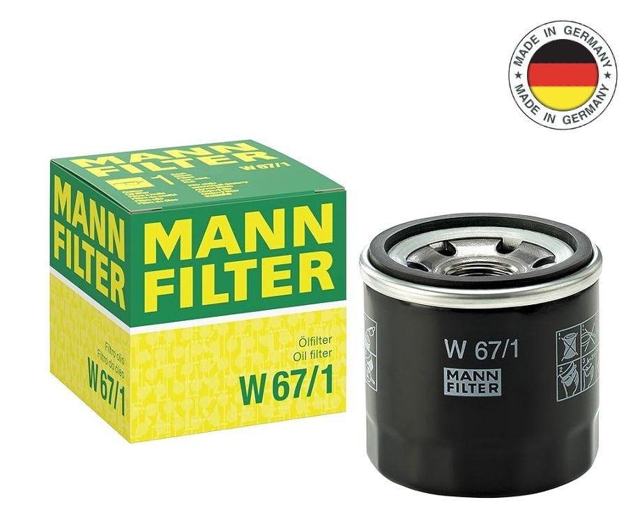 Фильтр масляный MANN FILTER W671 - купить по выгодным ценам в интернет ...