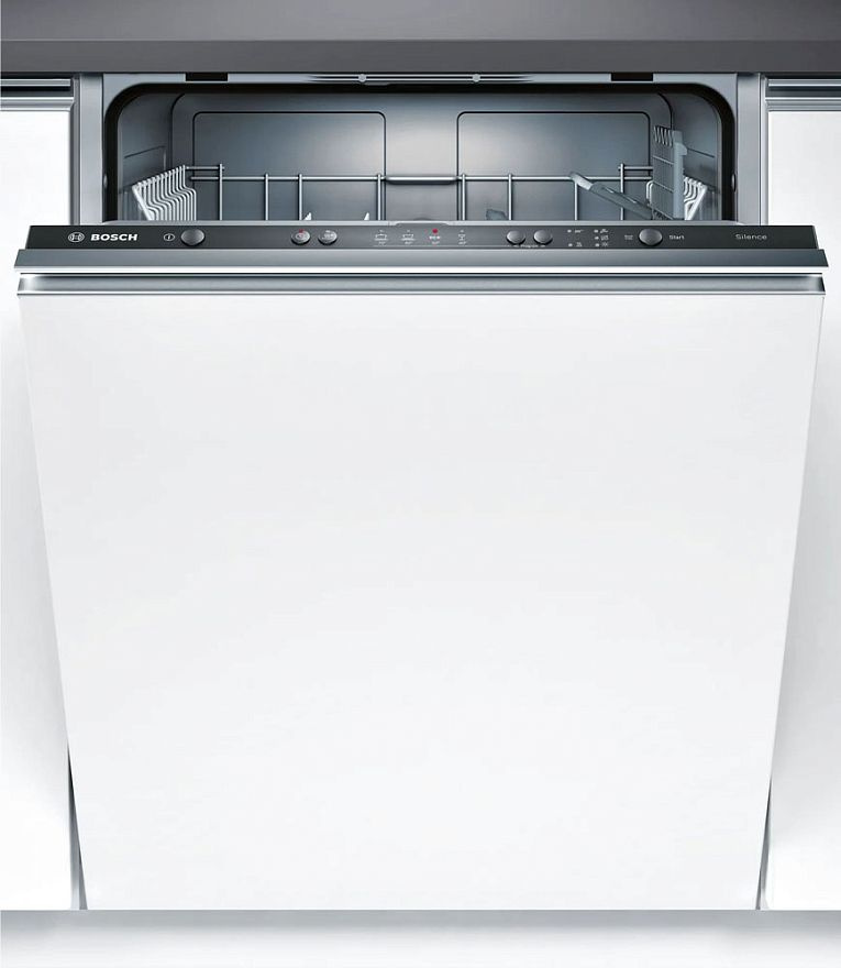 Встраиваемая посудомоечная машина Bosch SMV24AX02E, белый, серебристый ...