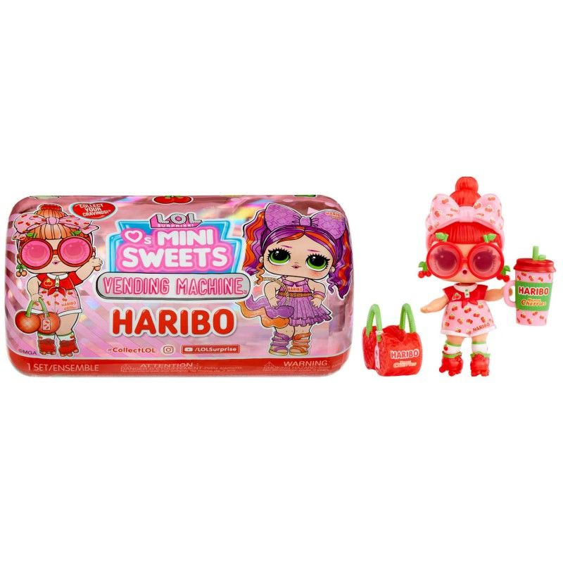 LOL Surprise! LOVES MINI SWEETS X HARIBO SURPRISE-O-MATIC VENDING ...