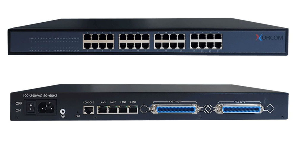 VoIP-шлюз Xorcom GW0012 32 FXS порта IP Gateway 32 FXS - купить с доставкой по выгодным ценам в ...