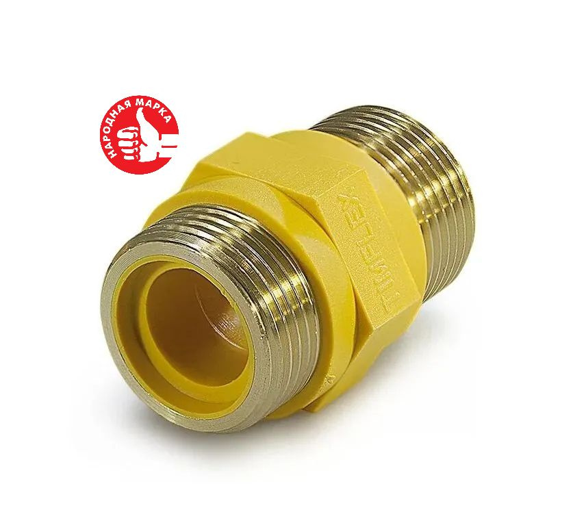 Ниппель газ Диэлектрик ш.ш. 1/2 TIM - купить в интернет-магазине OZON ...