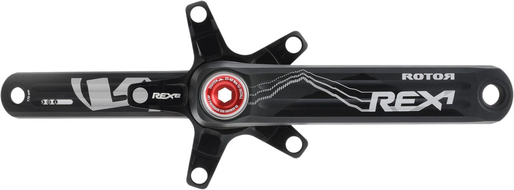 Шатуны Rotor Rex 1.2 XC2 BCD110/60 Black 175mm (C02-066-21010-001 ...