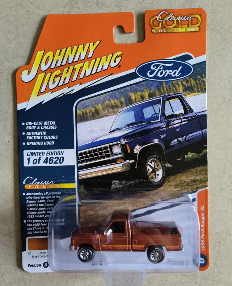 Машинка JL Johnny Lightning 1:64 1985 ford ranger xl Модифицированная ...
