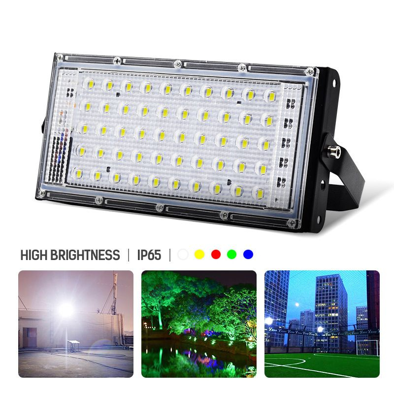 Светодиодный прожектор 50W 220V IP65 водонепроницаемый для сцены ...