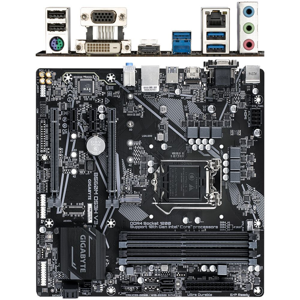 Материнская плата Gigabyte B560M DS3H V3 купить по низкой цене с ...