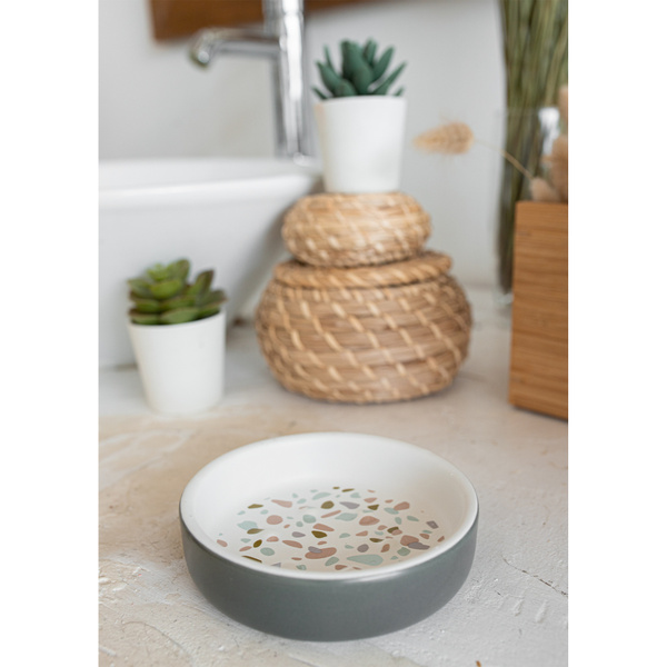 PROFFI HOME Мыльница "Terrazzo", керамическая купить на OZON по низкой цене (466898385)