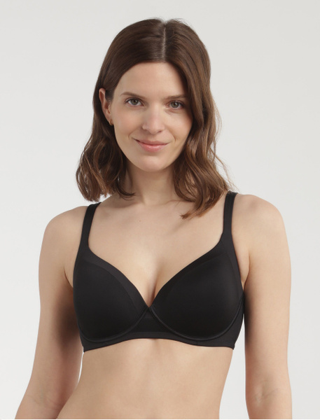 Бюстгальтер Женский Dim без косточек, размер 80C черный Бангладеш Крючки купить c доставкой на ...