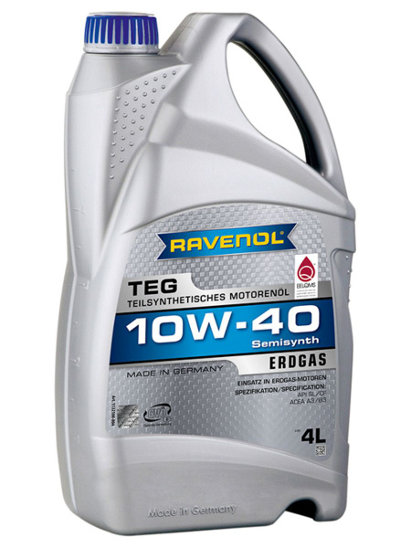 Масло моторное RAVENOL TEG 10W-40 4 л 1132100-004-01-999 купить c ...
