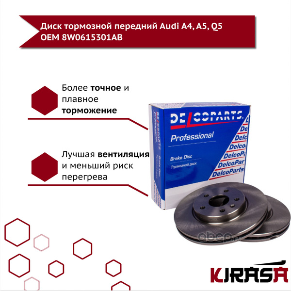 Диск тормозной передний Chevrolet CRUZE/ шевроле круз купить c ...