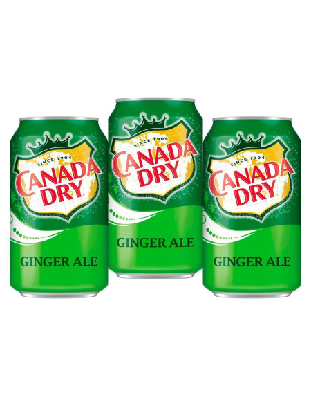 Газированный напиток Canada Dry Ginger Ale 330мл, Польша, 3шт купить на OZON по низкой цене ...