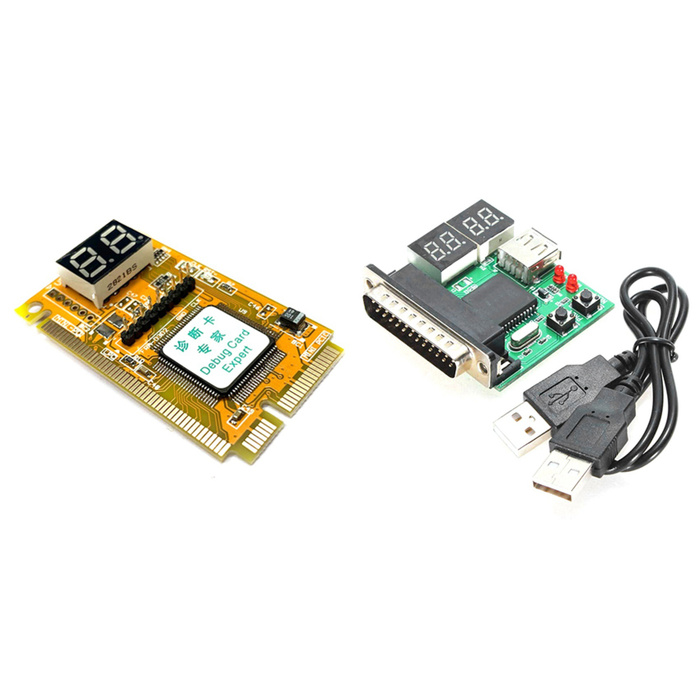 3 в 1 Debug Card Expert Mini PCI PCI-E LPC PC Диагностическая карта USB ...