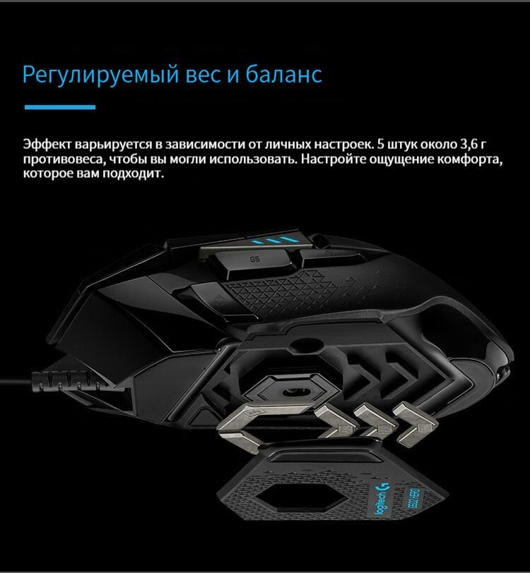 Игровая мышь проводная Logitech проводная Logi-MOUSE , черно-серый ...