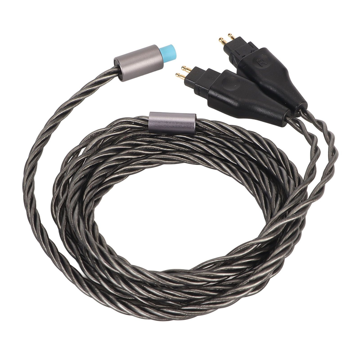 2 Pin Sound Cable, Мягкий, тройной 1,2 м кабель для наушников совместим ...