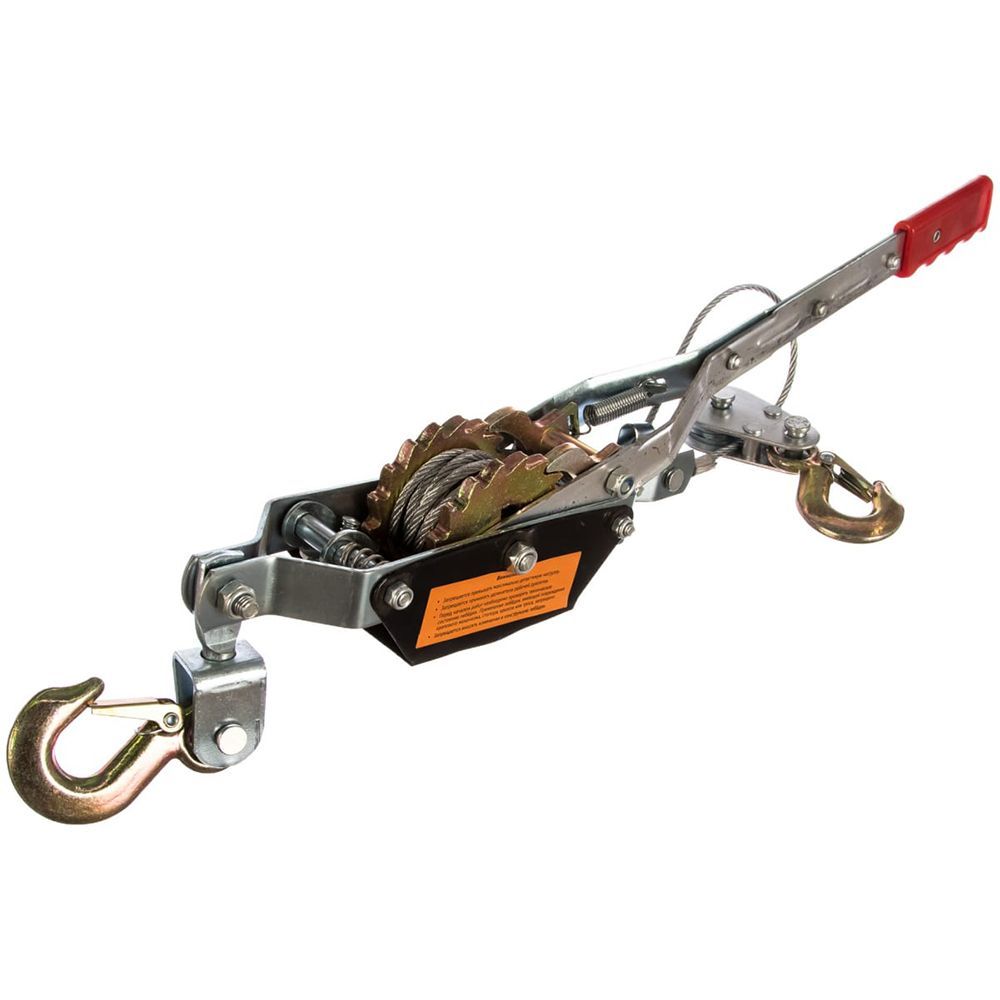 Лебедка автомобильная АВТОDЕЛО Храповичная, 2 т, Ручной - купить по ...