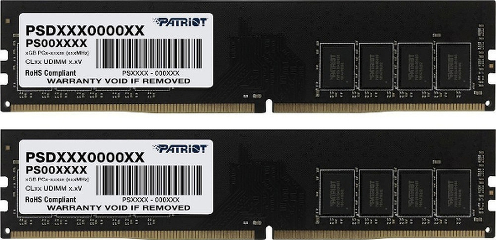 Модуль оперативной памяти Patriot Memory Signature DDR4 3200 МГц 2x16 ...