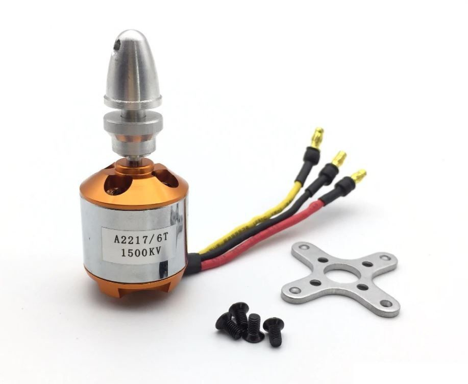 Бесколлекторный электромотор A2217/6T (1500KV) A2217/6 (1500KV ...