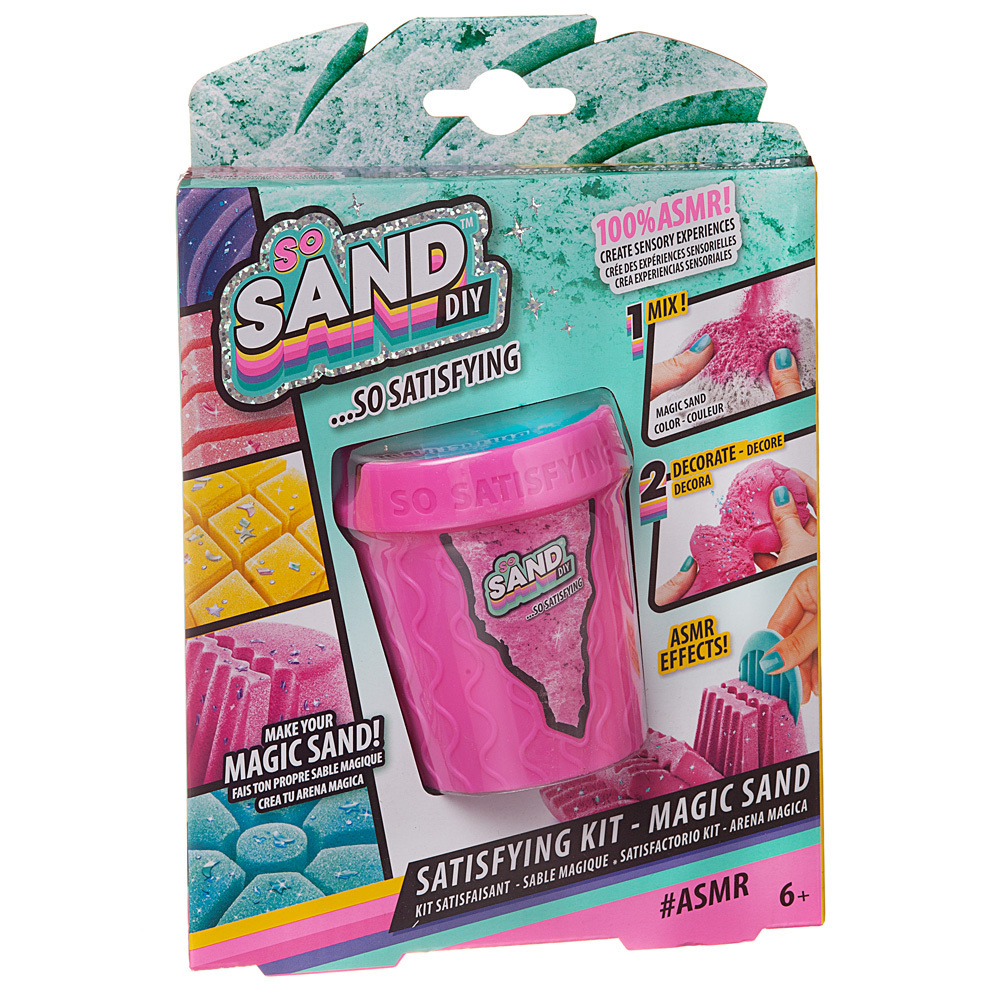 Набор для экспериментов Canal Toys SO SAND DIY, темно-розовый - купить ...
