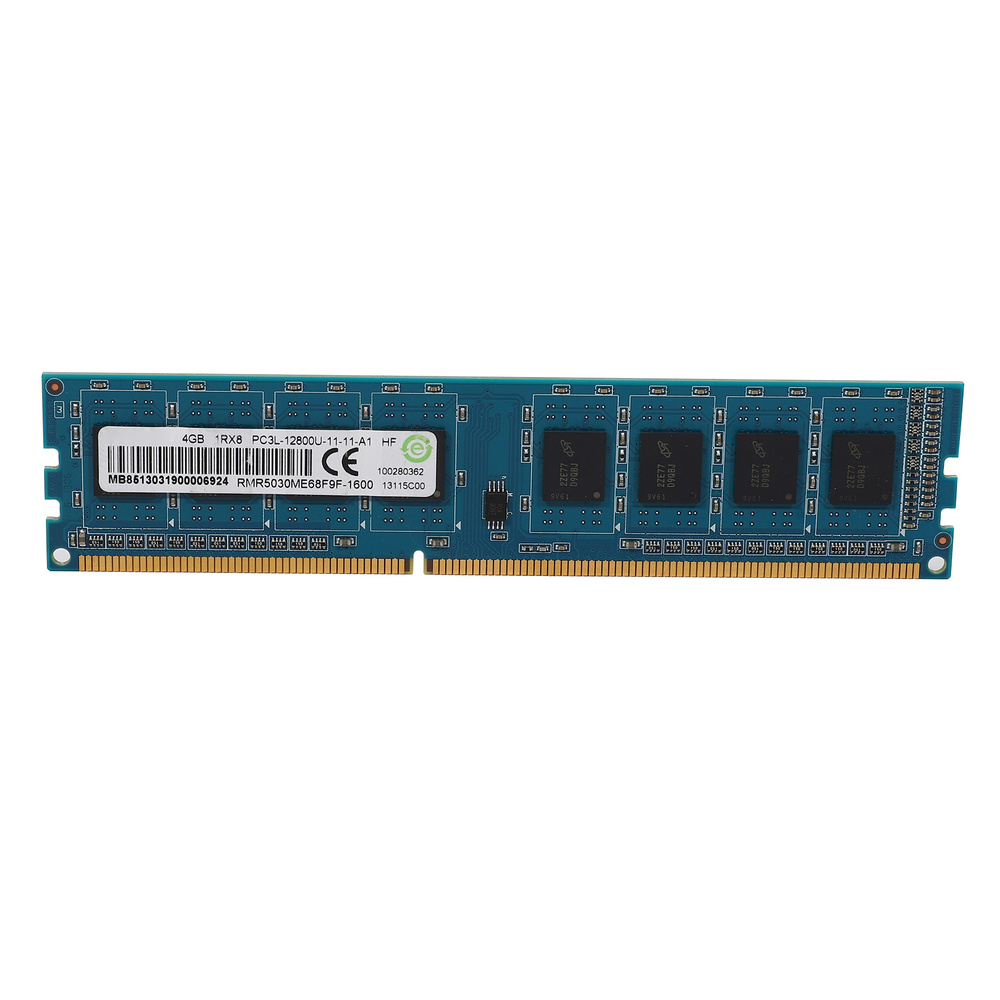 Память Ddr3 4 ГБ для настольных ПК 1rx8 Pc3l 12800u 1600 МГц 240