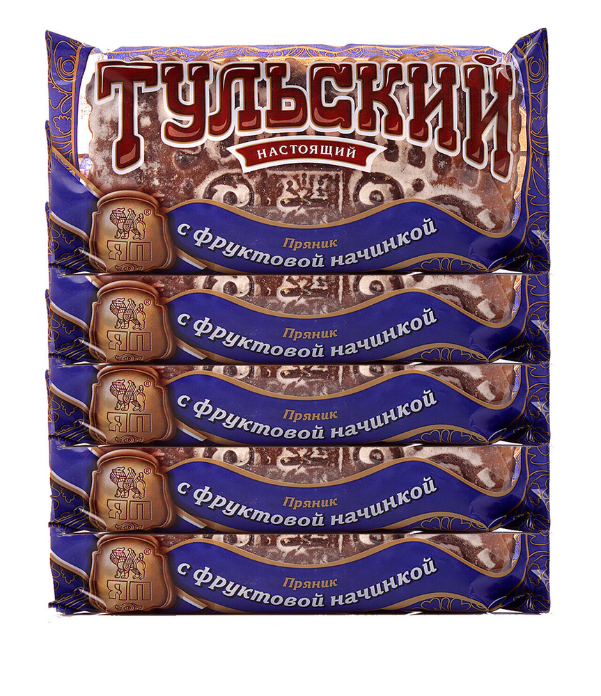 Пряник "ТУЛЬСКИЙ" с фруктовой начинкой, 140гр, 5 штук - купить с ...
