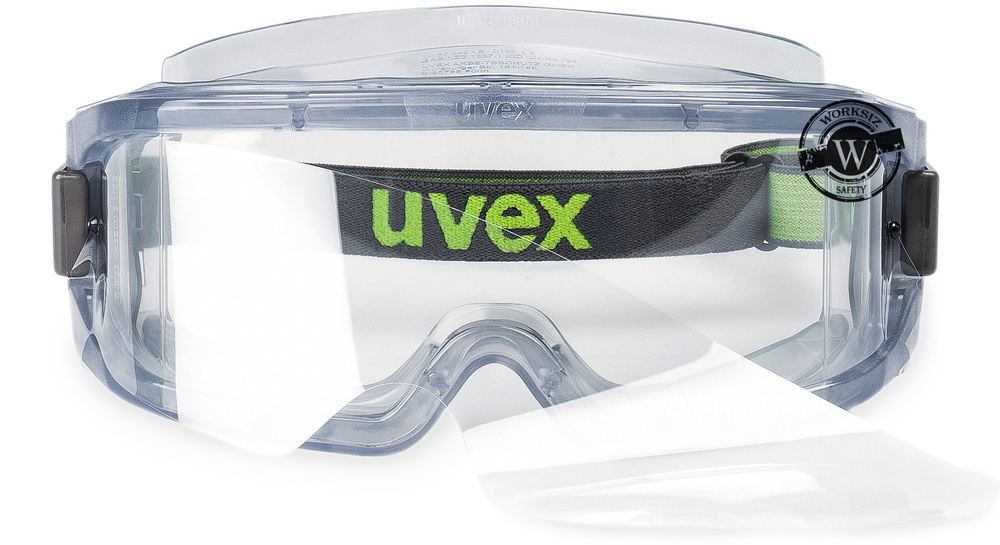 Защитные закрытые очки с защитными пленками UVEX Ultravision ( арт. 9301.813 ) с возможностью ...