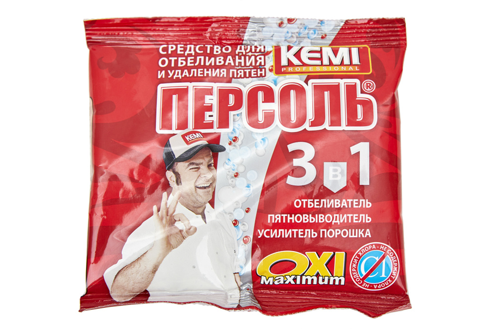 KEMI Персоль 3 в 1 - средство для отбеливания и удаления пятен 200 г ...