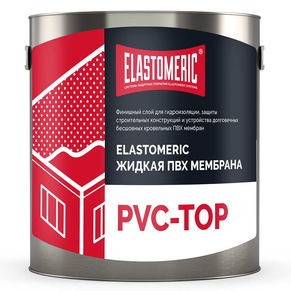 ПВХ мембрана жидкая Elastomeric PVC-Top, 3кг. - купить по доступным ценам в интернет-магазине ...
