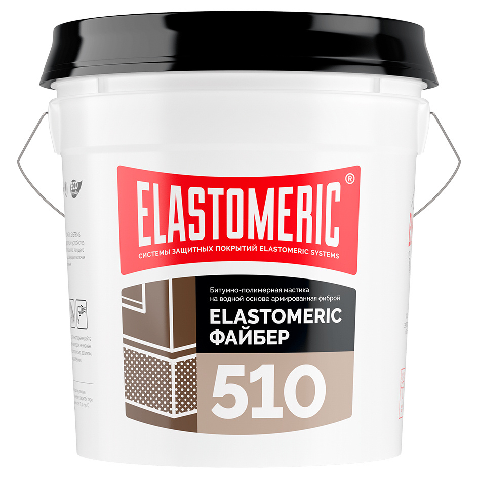 БИТУМНО-ПОЛИМЕРНАЯ МАСТИКА ELASTOMERIC 510 FIBER купить на OZON по ...