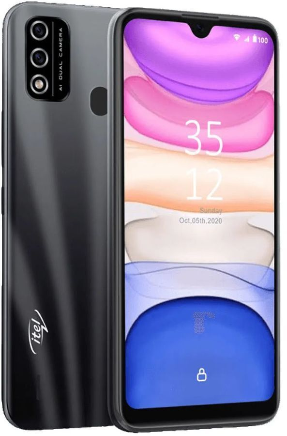 Смартфон ITEL A48 (L6006) 32 ГБ 2 ГБ Черный IPS 2 SIM купить c доставкой на OZON по низкой цене ...