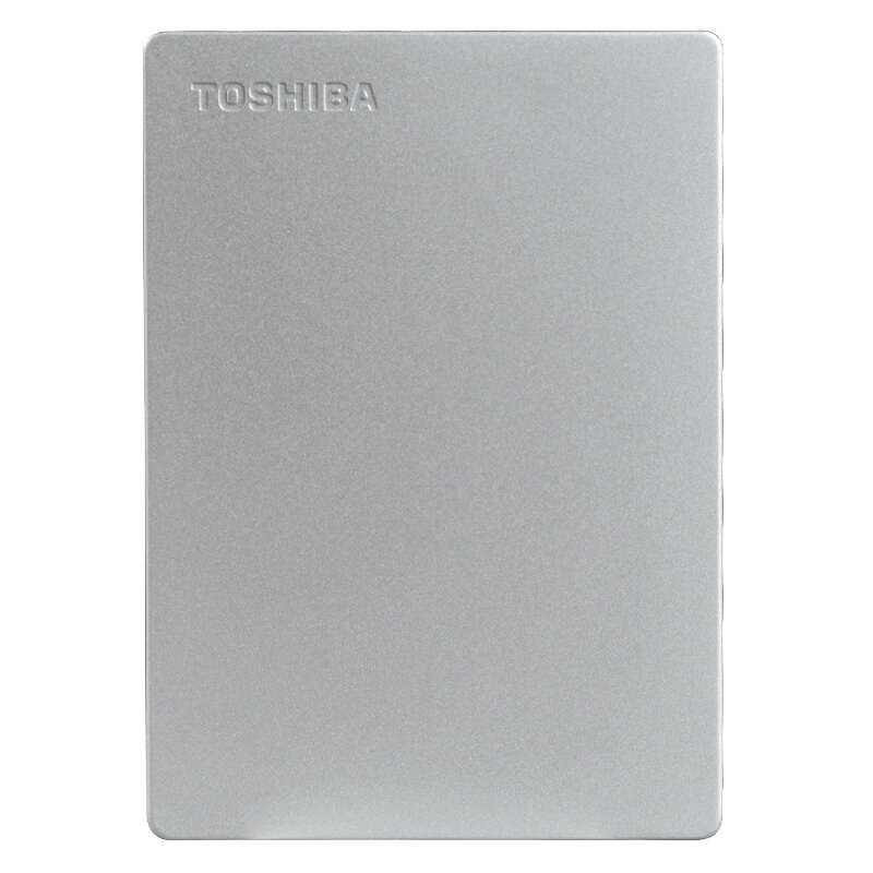 Toshiba 2 ТБ Внешний жесткий диск TOSHIBA Canvio Slim 2ТБ серебристый ...