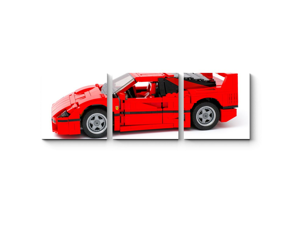 Модульная картина Лего Ferrari F40 - купить по выгодной цене в интернет ...