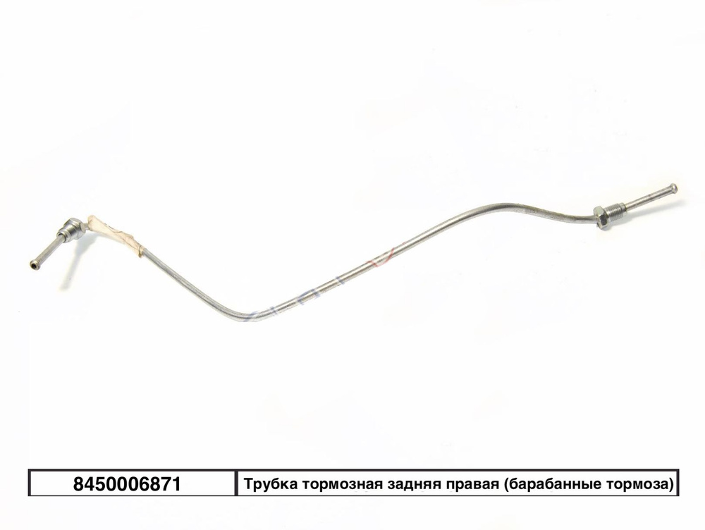 Трубка тормозная задняя Vesta правая (барабанные тормоза) - Бизнес ...