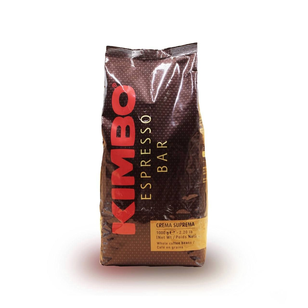 Кофе в зернах KIMBO CREMA SUPREMA (Кимбо Крема Супрема), 1 кг, арабика ...