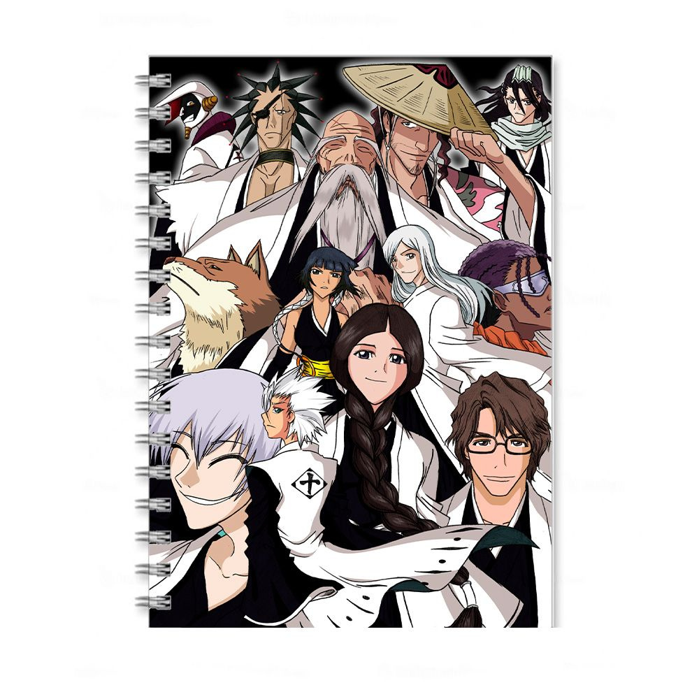 Скетчбук по аниме Блич (Bleach) А5 40 листов - купить с доставкой по выгодным ценам в интернет ...