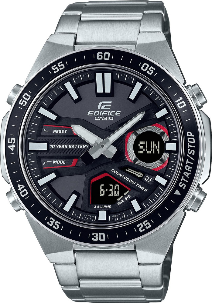 Часы мужские наручные с японским механизмом Casio Edifice EFV-C110D-1A4 ...