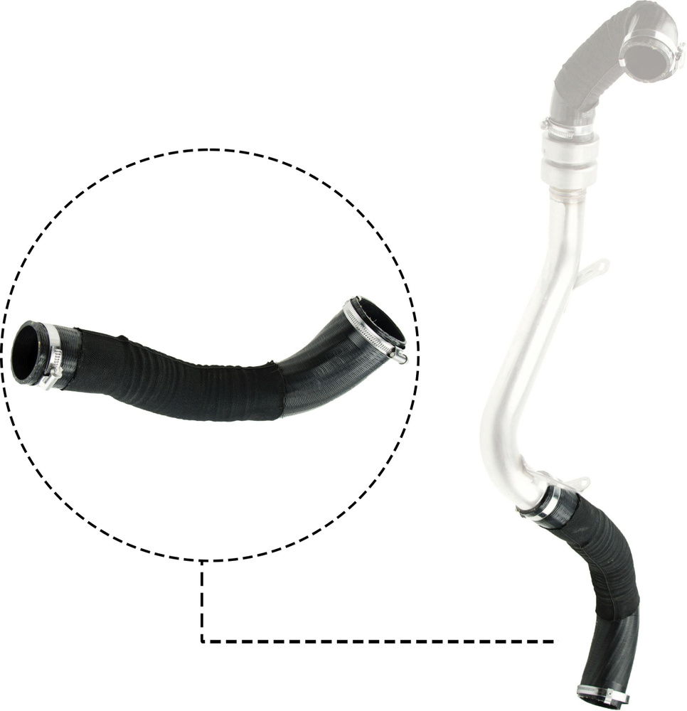 Трубка нагнетаемого воздуха 090645 - арт. 90645 - купить по выгодной ...