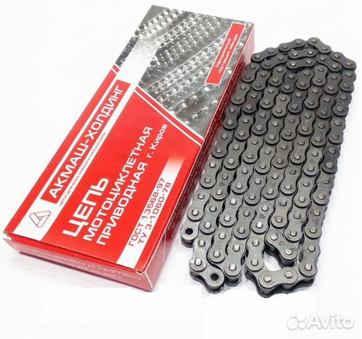 АКМАШ-ХОЛДИНГ Запчасть для мотошлема цепь мотоциклетная приводная ...