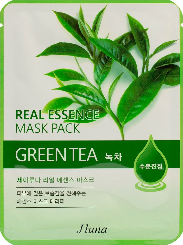 Маска для лица Jluna с зеленым чаем 25мл - купить с доставкой по ...