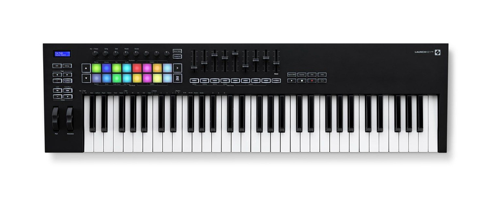 MIDI-контроллер Novation Launchkey 61 Mk3 - купить с доставкой по ...