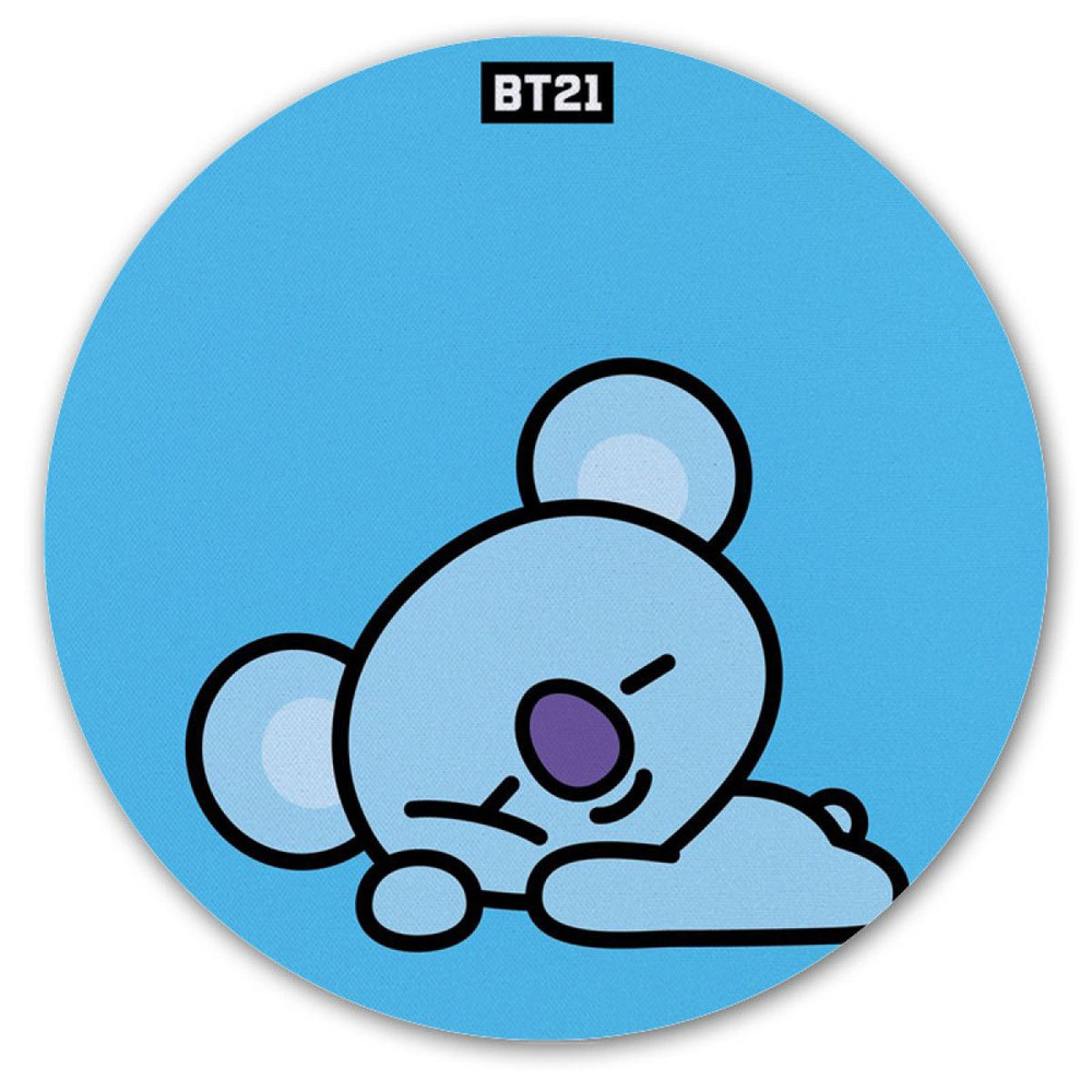 Коврик для мышки круглый BT21 - KOYA - купить с доставкой по выгодным ...