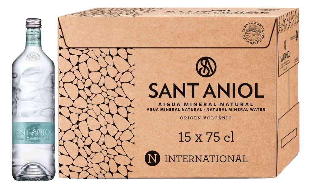 Sant Aniol Вода Минеральная Негазированная 750мл. 15шт - купить с ...