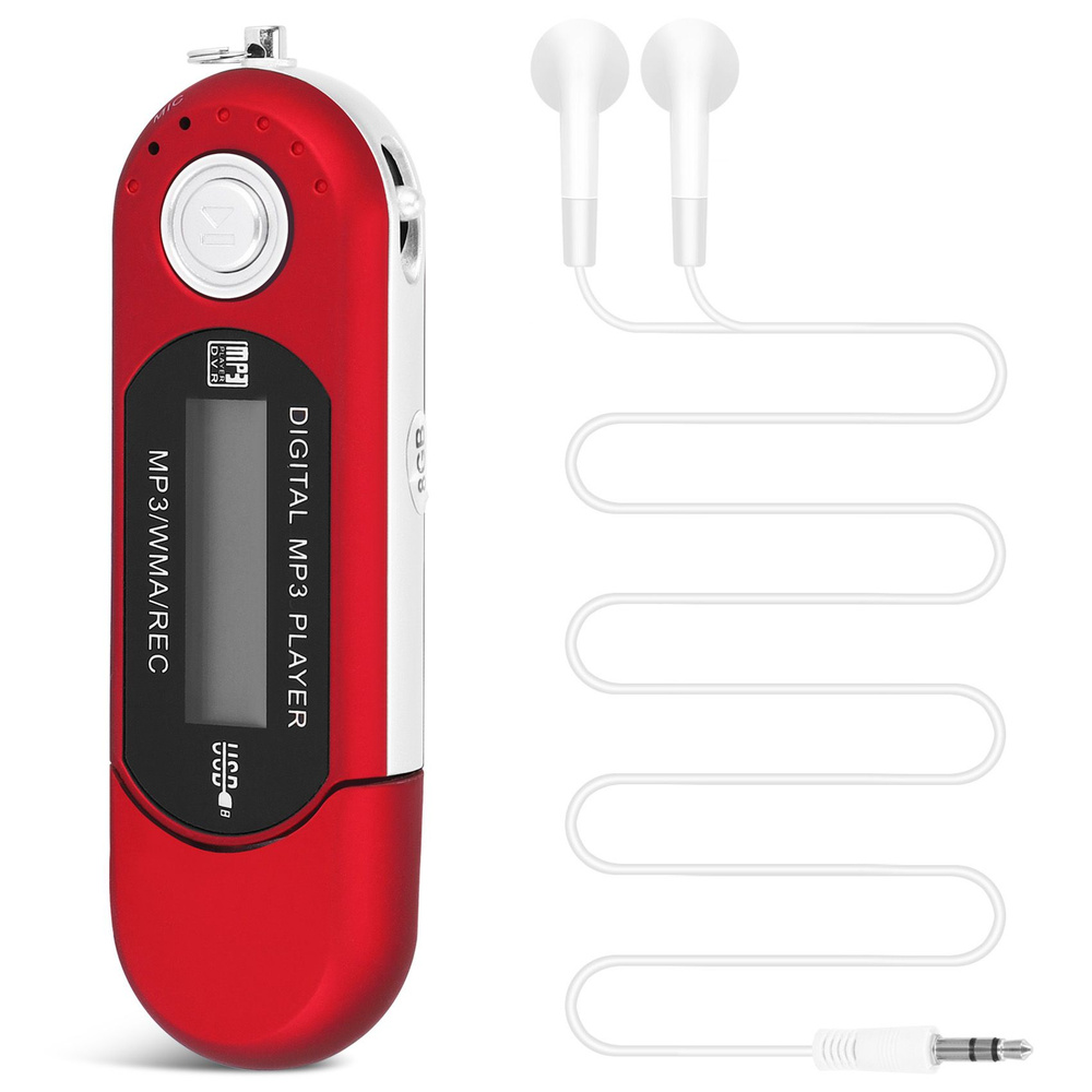 8G USB Flash Drive MP3-плеер FM Walkman красный купить на OZON по ...