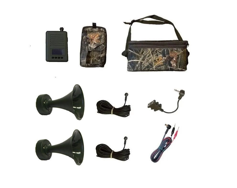 Манок Егерь 6М с двумя рупорными динамиками полный комплект - купить по ...