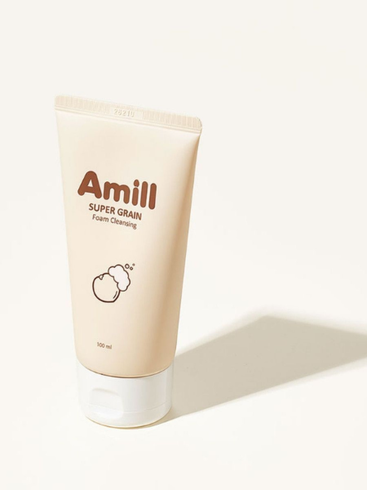 Amill Очищающая пенка для лица Super Grain Foam Cleansing, 100 мл ...