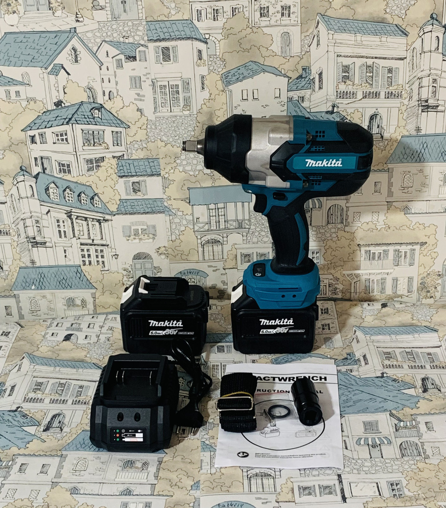 Гайковерт аккумуляторный Makita DTW1001 - купить в интернет-магазине ...