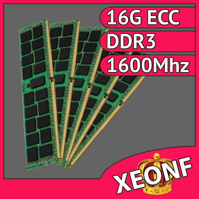 Модуль оперативной памяти Micron Ddr3 Ecc Reg 16gb 1600mhz 1x16 ГБ
